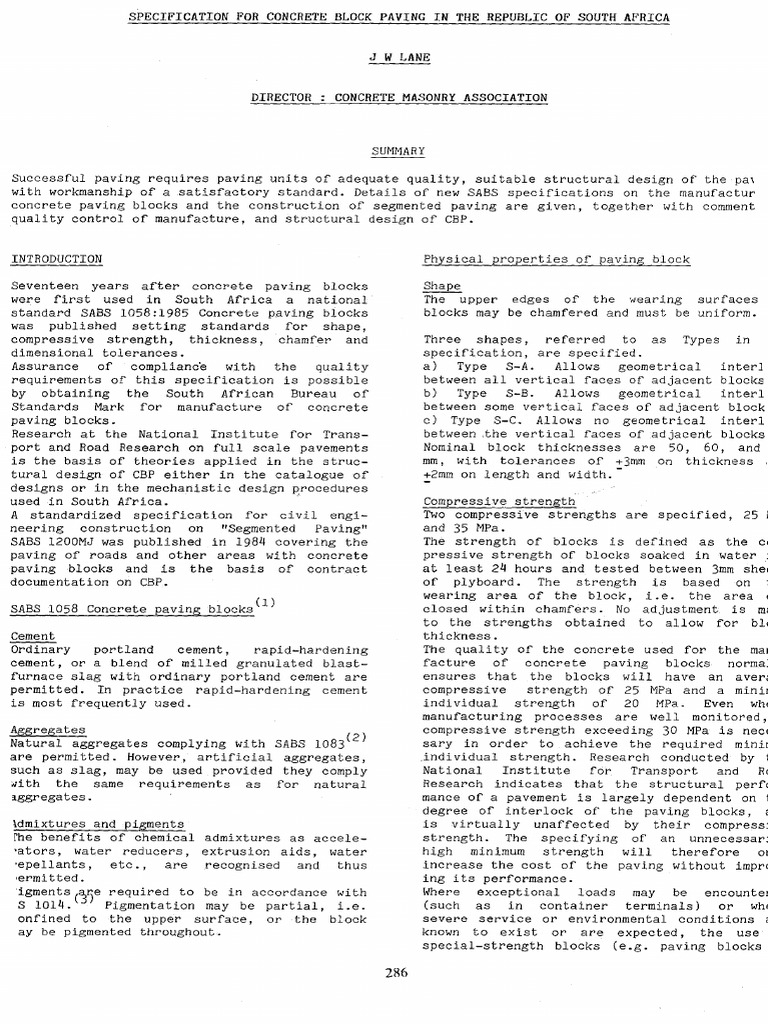 Sabs 1058 | PDF | Construction Aggregate | Concrete