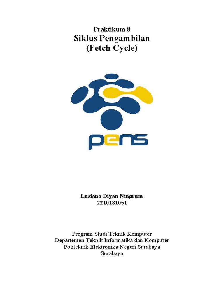 Praktikum Siklus Pengambilan (Fetch Cycle) | PDF