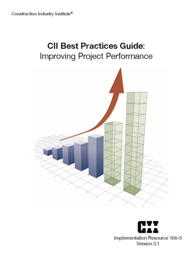 CII Publication IR166-3 Best Practices Guide | PDF | Implementation ...