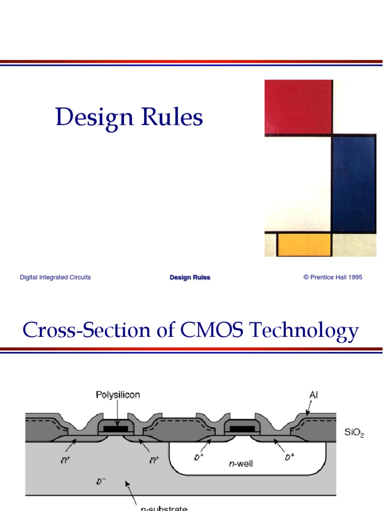 Design Rules: Digital Integrated Circuits © Prentice Hall 1995 | PDF ...