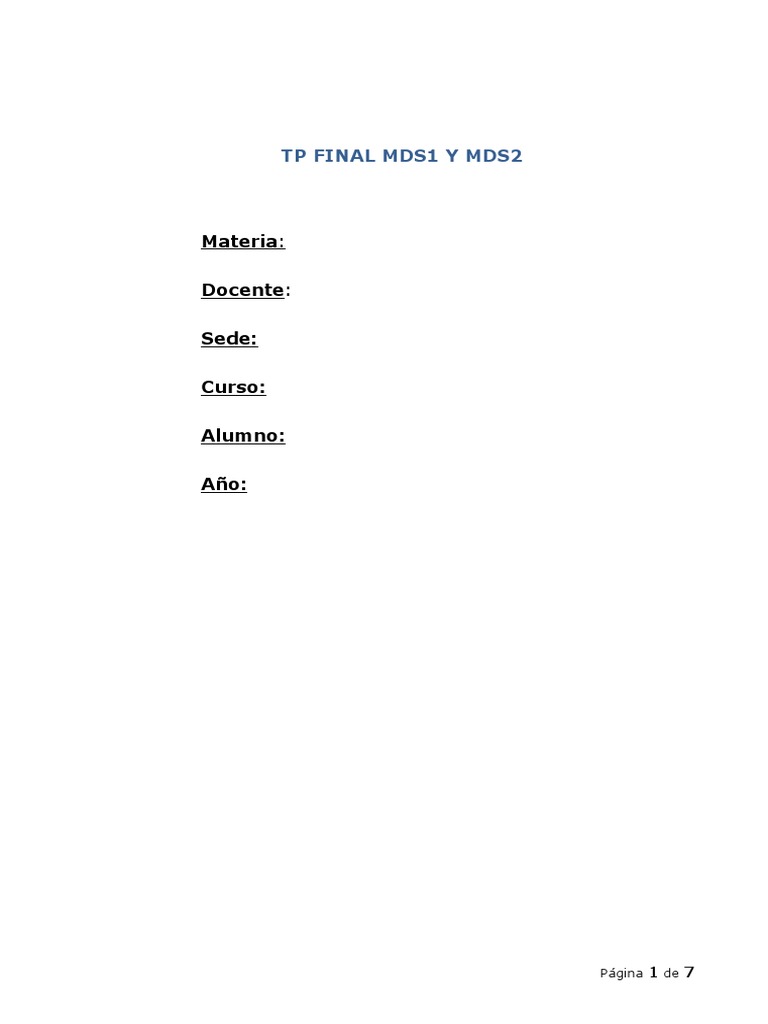 PLantilla - TP Final MDS II | PDF | Caso de uso | Procesos de negocio