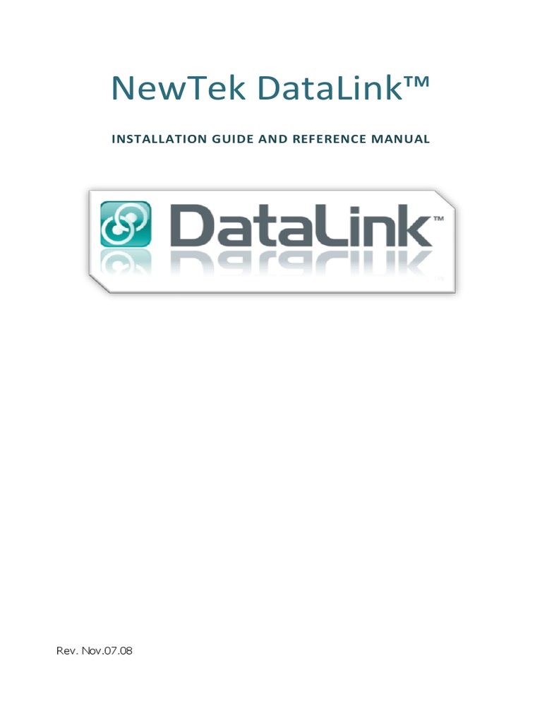 DataLink Manual | PDF | Usb | Computer Data Storage