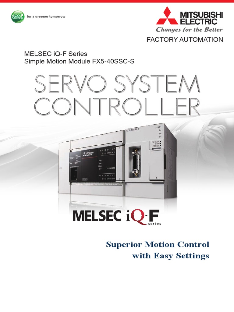 MELSEC iQ-F Series Simple Motion Module FX5-40SSC-S Factory Automation ...