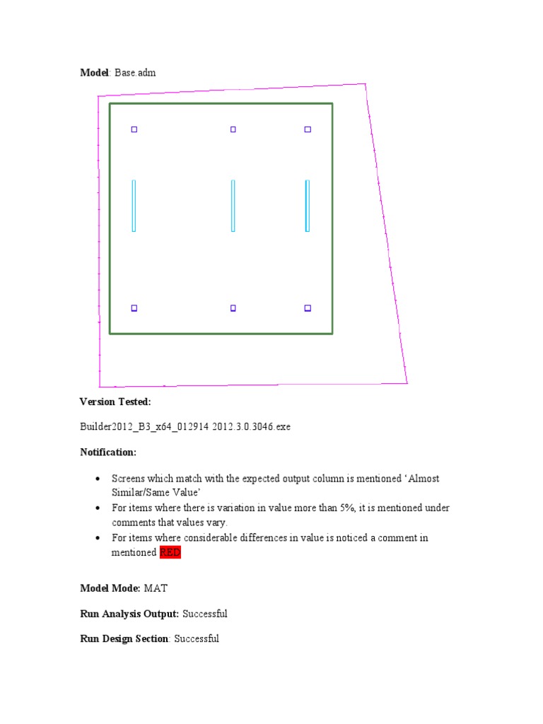 Structural Analysis Output Comparison | PDF