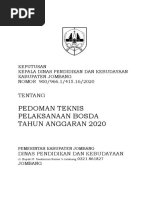 Juknis Dana Bosda Tahun 2025 | PDF