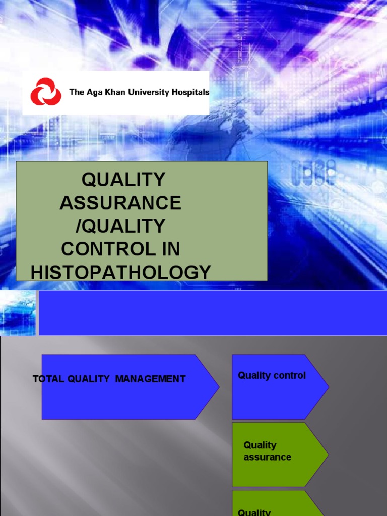 Quality Assurance /quality Control in Histopathology | PDF ...