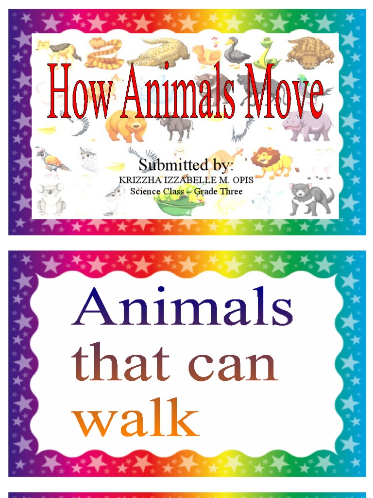 Animals That Can Walk, Fly, Swim and Crawl | PDF