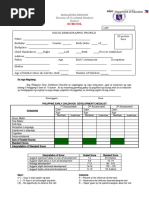 Children's Oral and Motor Proficiency Scale (ChOMPS) | PDF