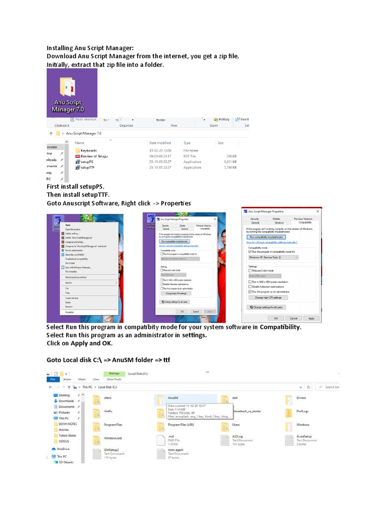 Install Anu Script | PDF