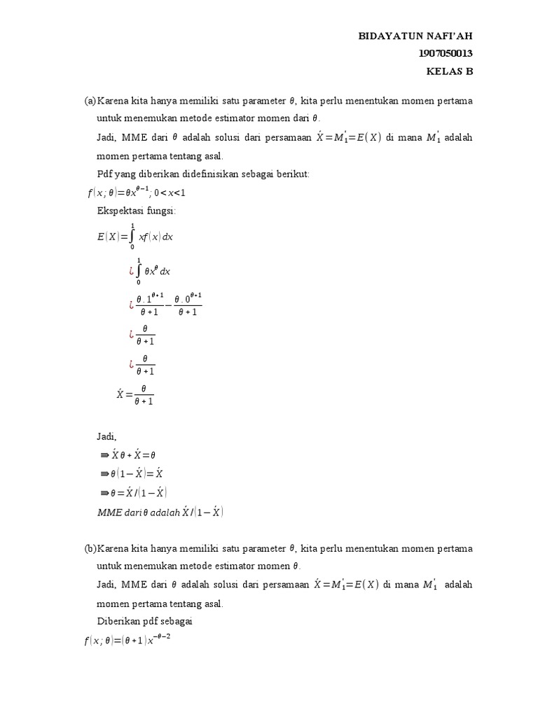 Statistika Bain Chapter 9 | PDF
