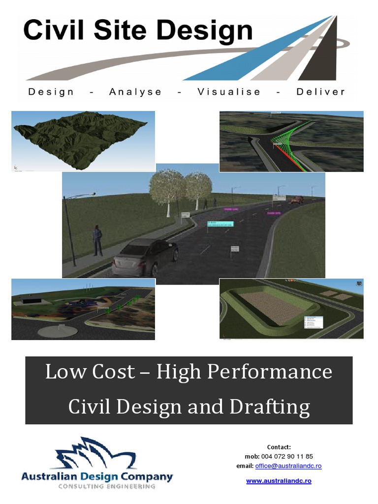 Civil Site Design for AutoCAD Overview | PDF | Sanitary Sewer | Auto Cad