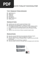 Final VRF Pre-Commissioning Checklist | PDF | Pipe (Fluid Conveyance ...