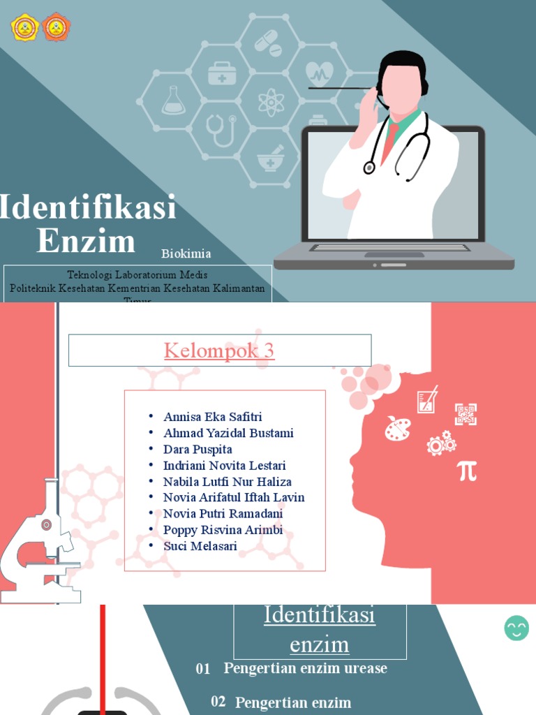 (BIOKIMIA) Identifikasi Enzim KEL.3 | PDF | Sains & Matematika