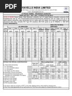 Polycab Wires Latest Price List | PDF | Electromagnetism | Electrical ...