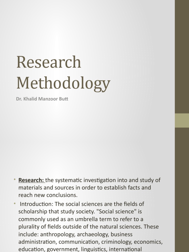 Social Research Methodology Guide | PDF | Social Science | Social Research