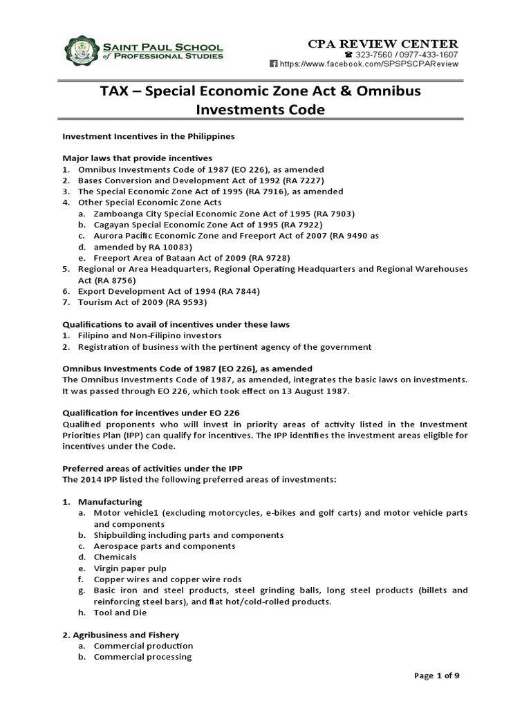 Tax018 Seza | PDF | Tax Exemption | Tax Deduction