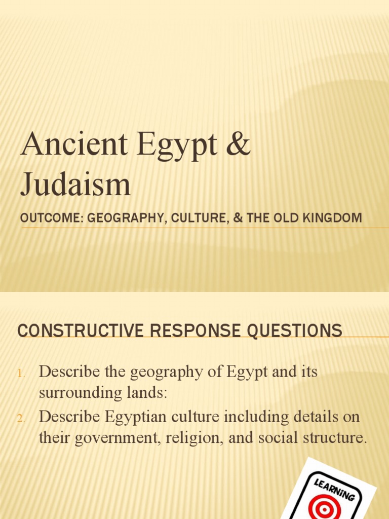 Ancient Egypt's Geography, Culture, and the Rise of the Old Kingdom ...