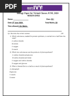 6-plant_nutrition-qp_igcse-cie-biology_ | PDF | Leaf | Photosynthesis