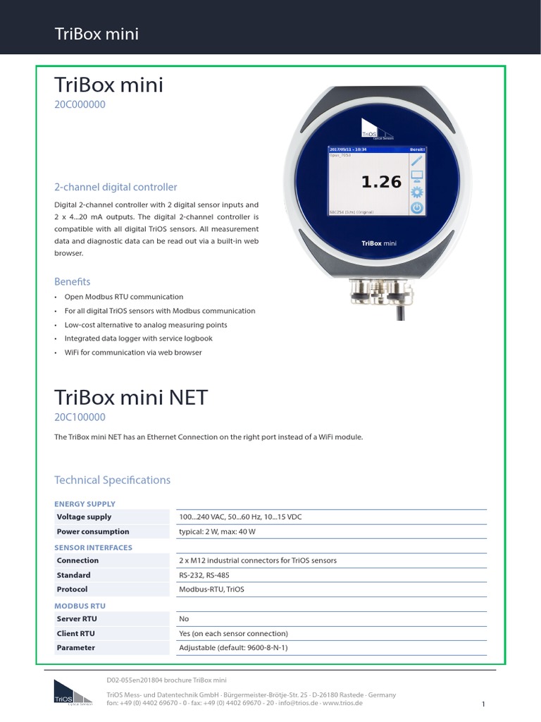 TriBox Mini | PDF | Wi Fi | Usb