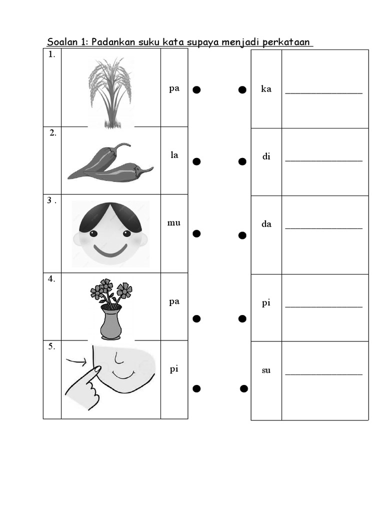 Latihan Tadika 4 | PDF
