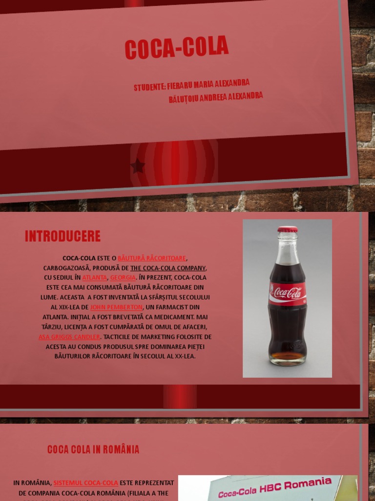 Coca Cola | PDF