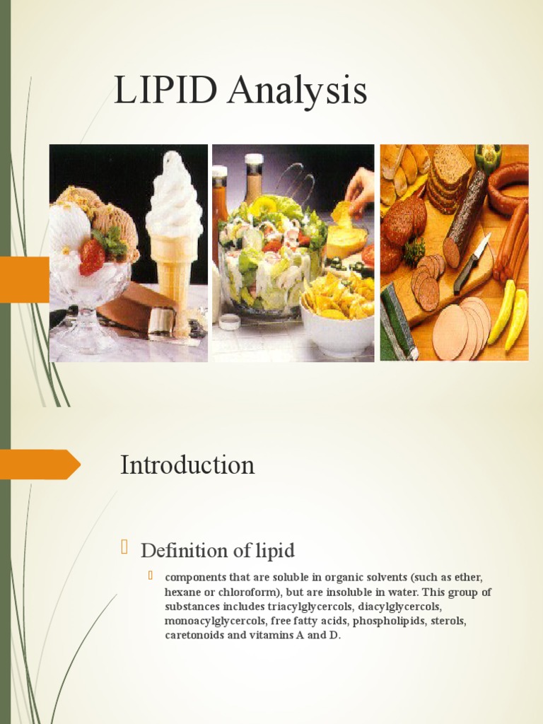 CHAPTER 2-3 Lipid | PDF | Solvent | Lipid