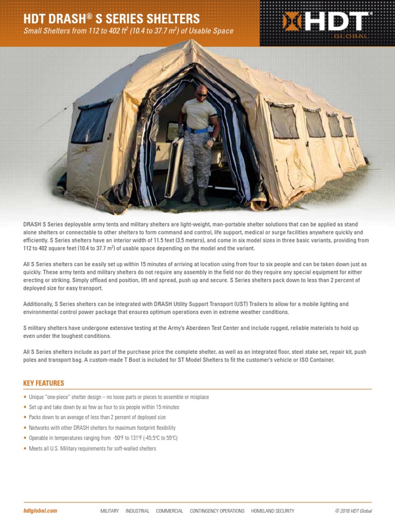 Small Shelters From 112 To 402 FT (10.4 To 37.7 M) of Usable Space ...