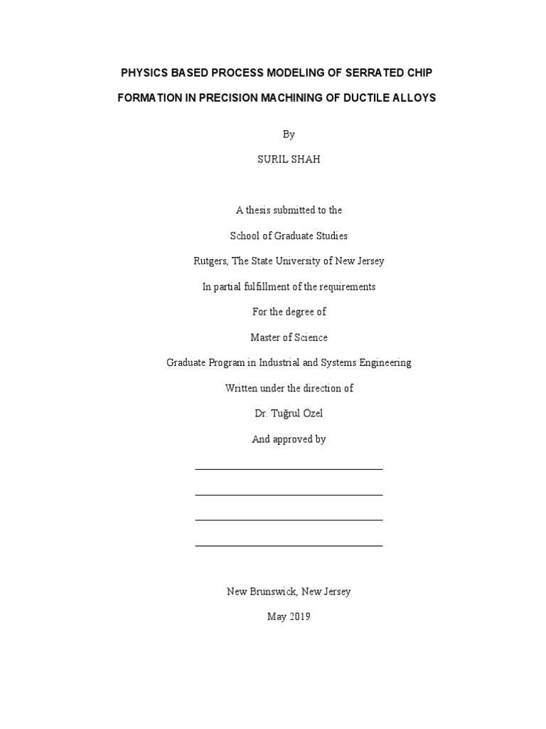 Modified Johnson Cook | PDF