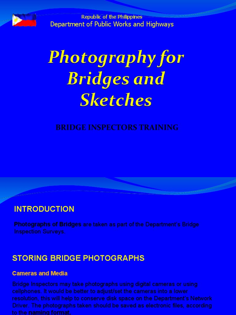 Photography For Bridges | PDF | Photograph | Recording