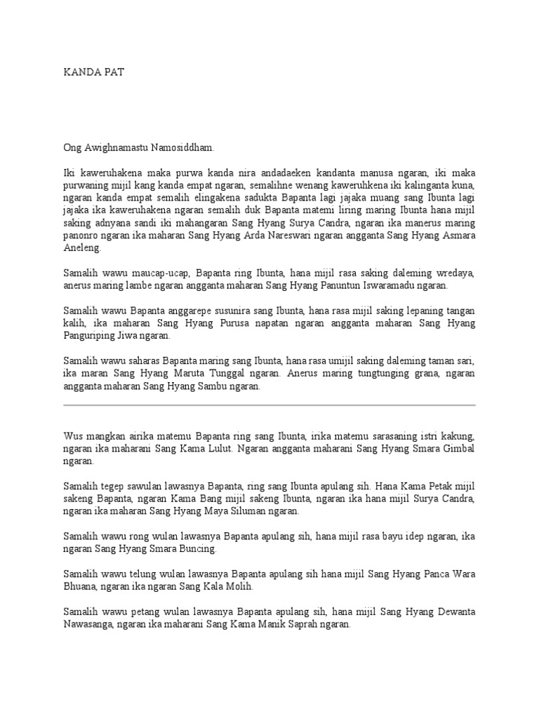 Kanda Pat | PDF
