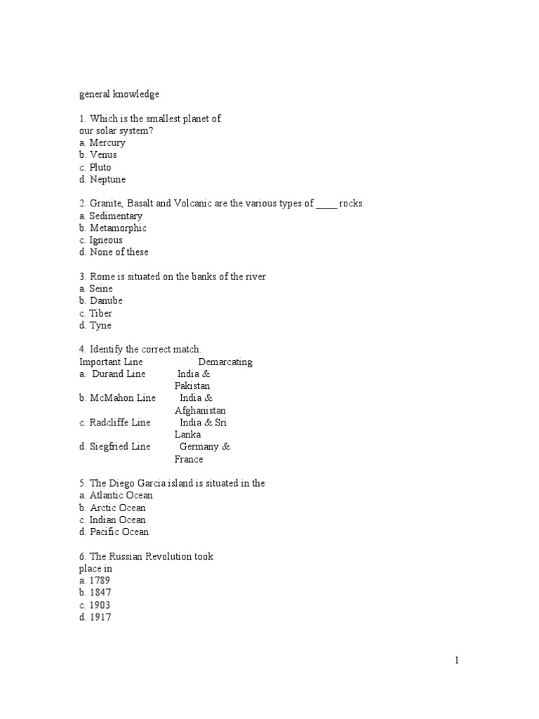 GK CL | PDF | Writ | Nature