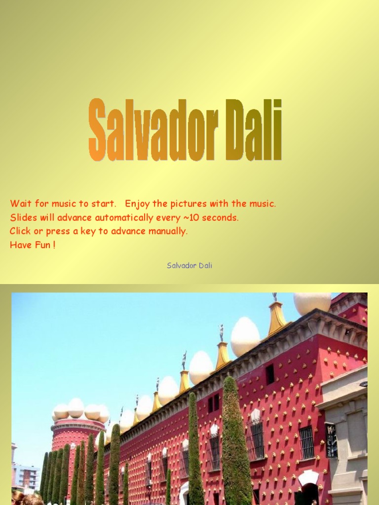 Salvador Dali Presentation Show | PDF