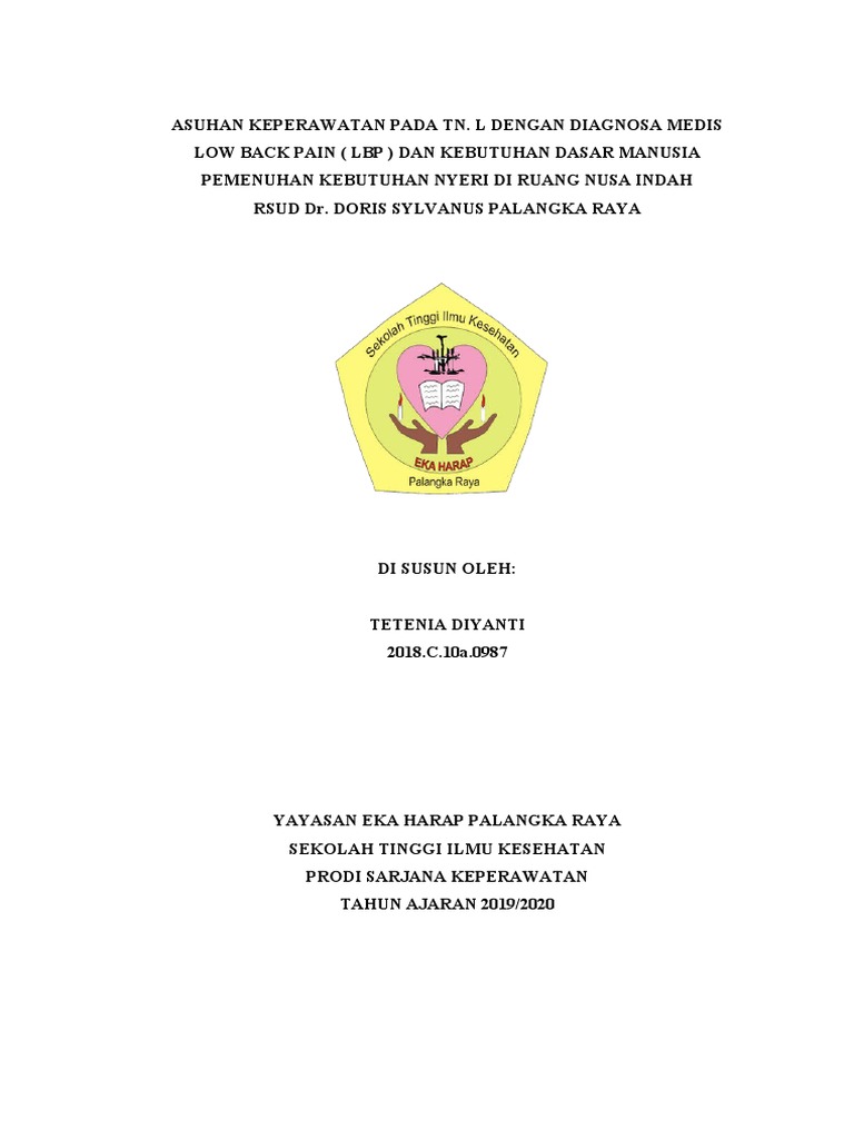 Askep Low Back Pain (LBP) | PDF