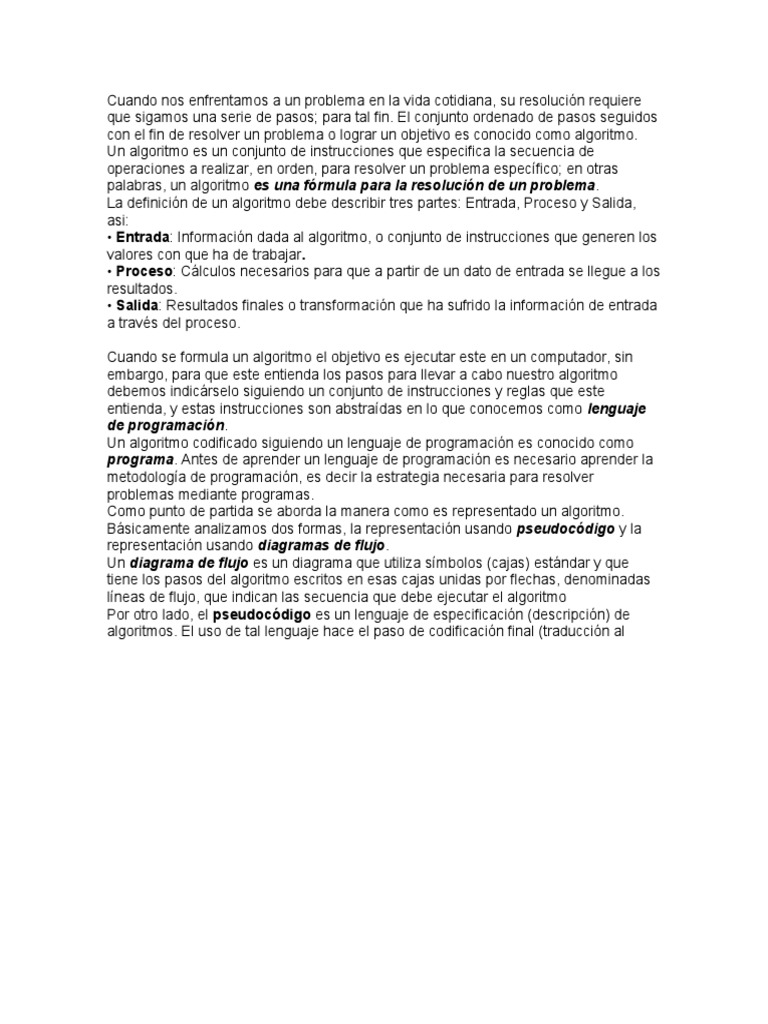 Pseint | PDF | Algoritmos | Programación de computadoras