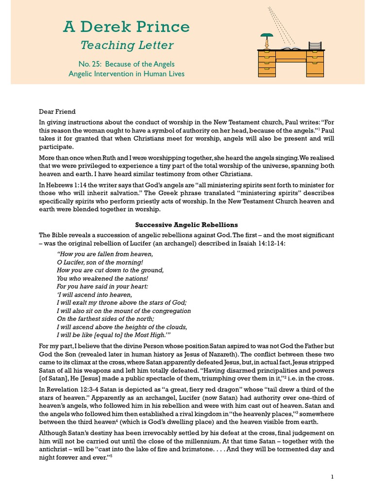 Angelic Intervention, 4 Pages | PDF | Nephilim | Angel