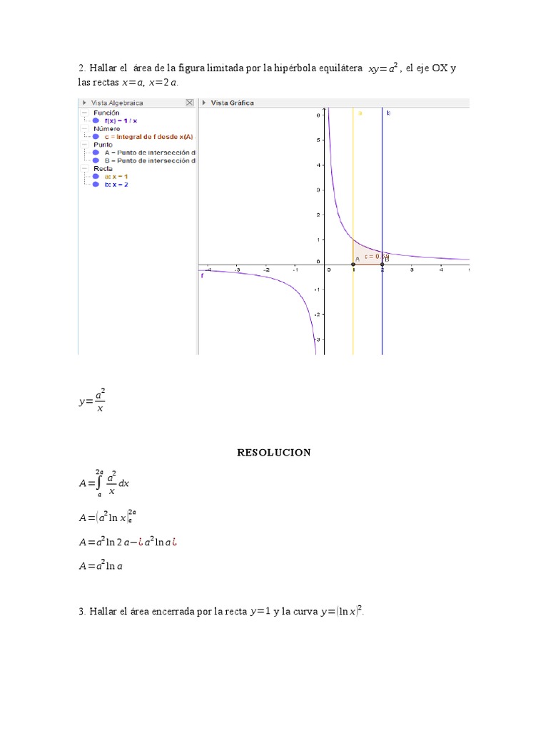 Integral Definida Calculo | PDF | Análisis matemático | Matemática ...