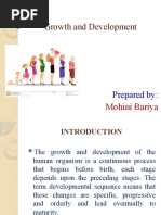 Growth and Development Powerpoint | PDF | Child Development | Relationships