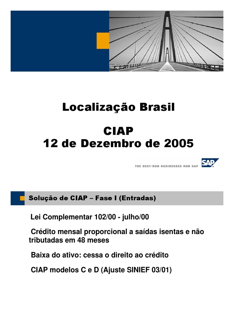 Ciap Piloto | PDF | Sap Se | Business