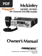 Mosley TA-33-M User 2011 | PDF | Antenna (Radio) | Coaxial Cable