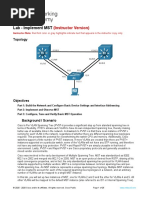 6.4.2 Lab - Implement Etherchannel | PDF | Network Architecture | Computer Mediated Communication