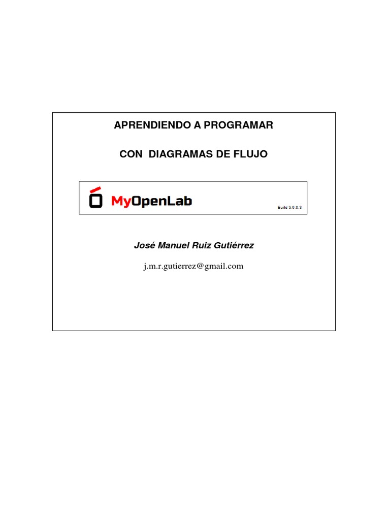 Aprendiendo A Programar Con Diagramas de Flujo | PDF | Lenguaje de ...