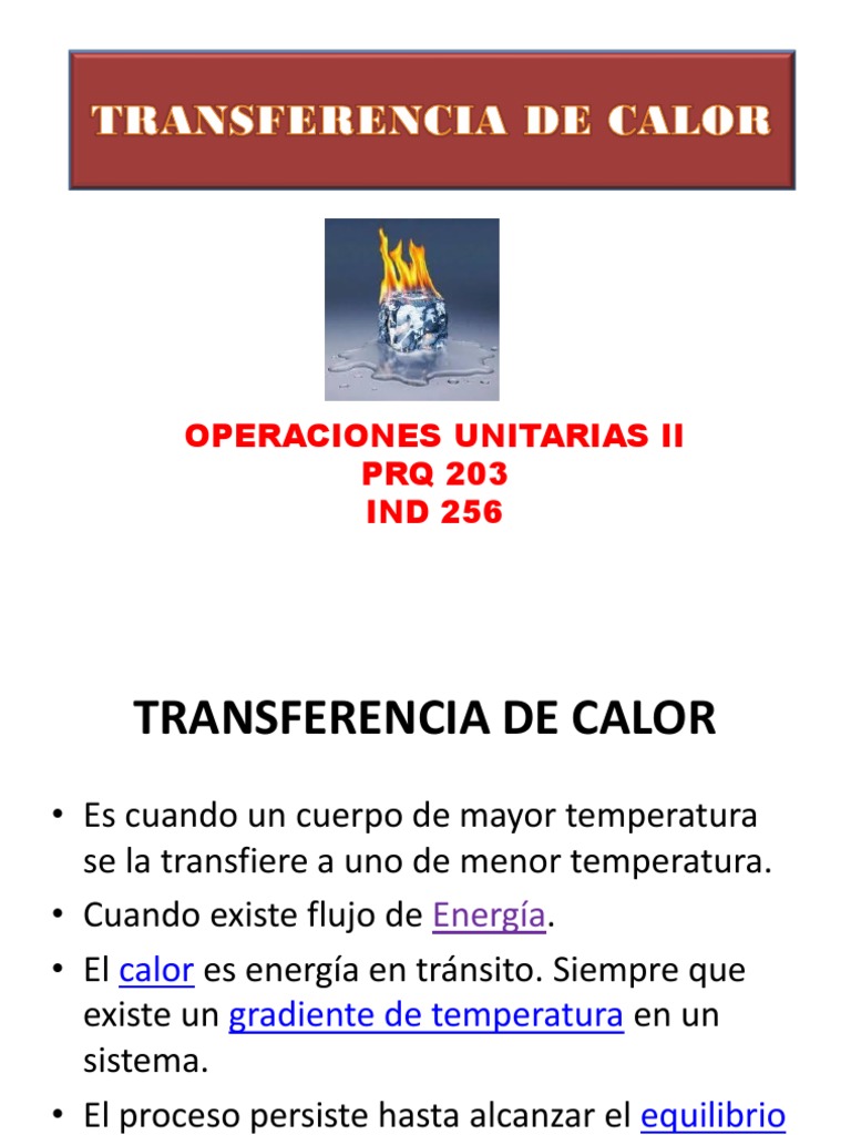 Introducción A La Transferencia de Calor | PDF | Conduccion termica | Calor