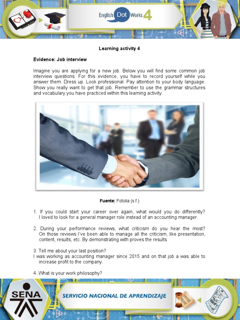 Job Interview Preparation Guide | PDF | Cognition