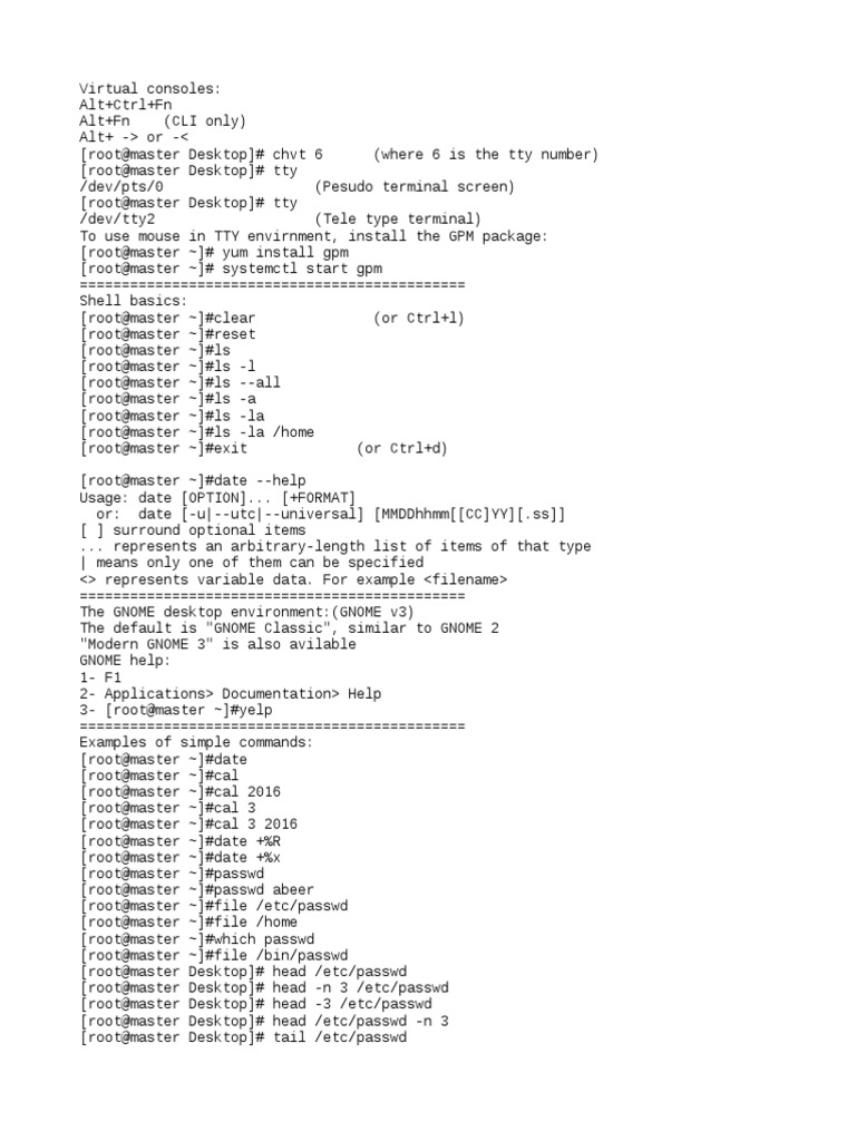 Chapter1 Accessing The Command Line | PDF | Graphical User Interfaces | Computer Architecture