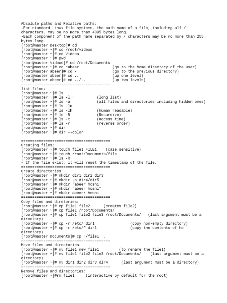 Chapter2 Managing Files From The Command Line Download Free Pdf Directory Computing 