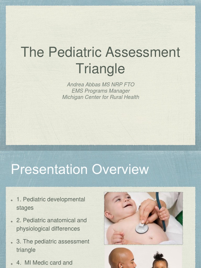 The Pediatric Assessment Triangle Webinar1 | Download Free PDF ...
