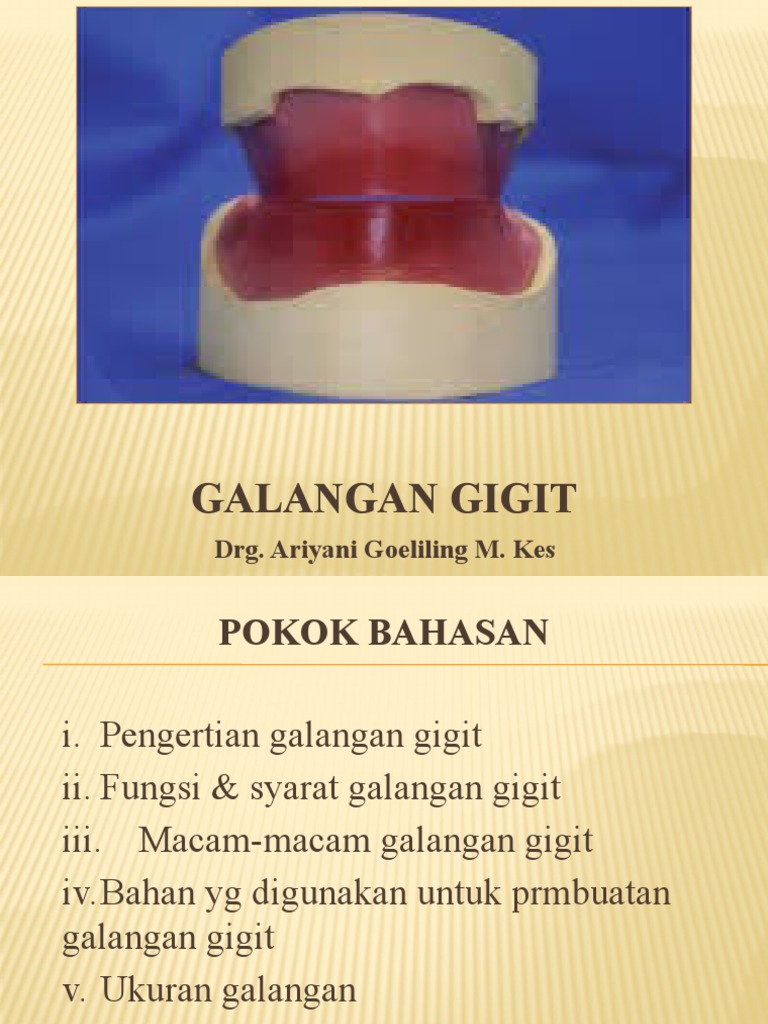 OPTIMAL GALANGAN GIGIT | PDF