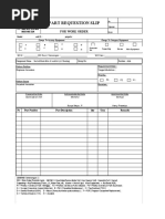 Breakdown Intimation Slip | PDF | Economic Sectors | Engineering