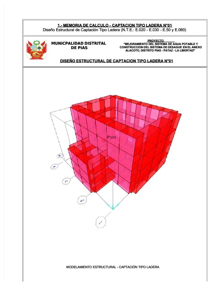 Captacion Ladera-Diseño | PDF | Hormigón | Materiales de construcción