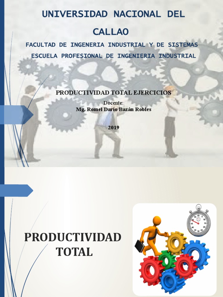 Productividad Total | PDF | Producción y fabricación | Economias